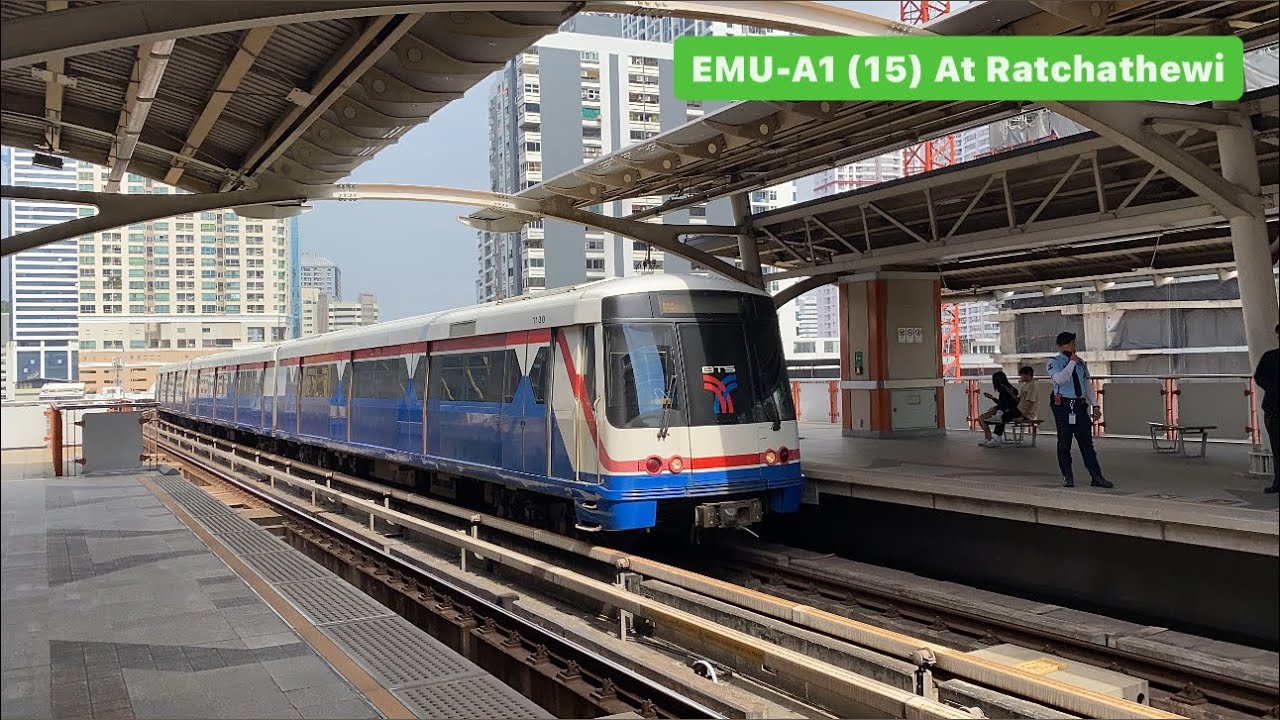 [No Exterior Ad!][BTSC] EMU-A1 (15) at Ratchathewi - YouTube