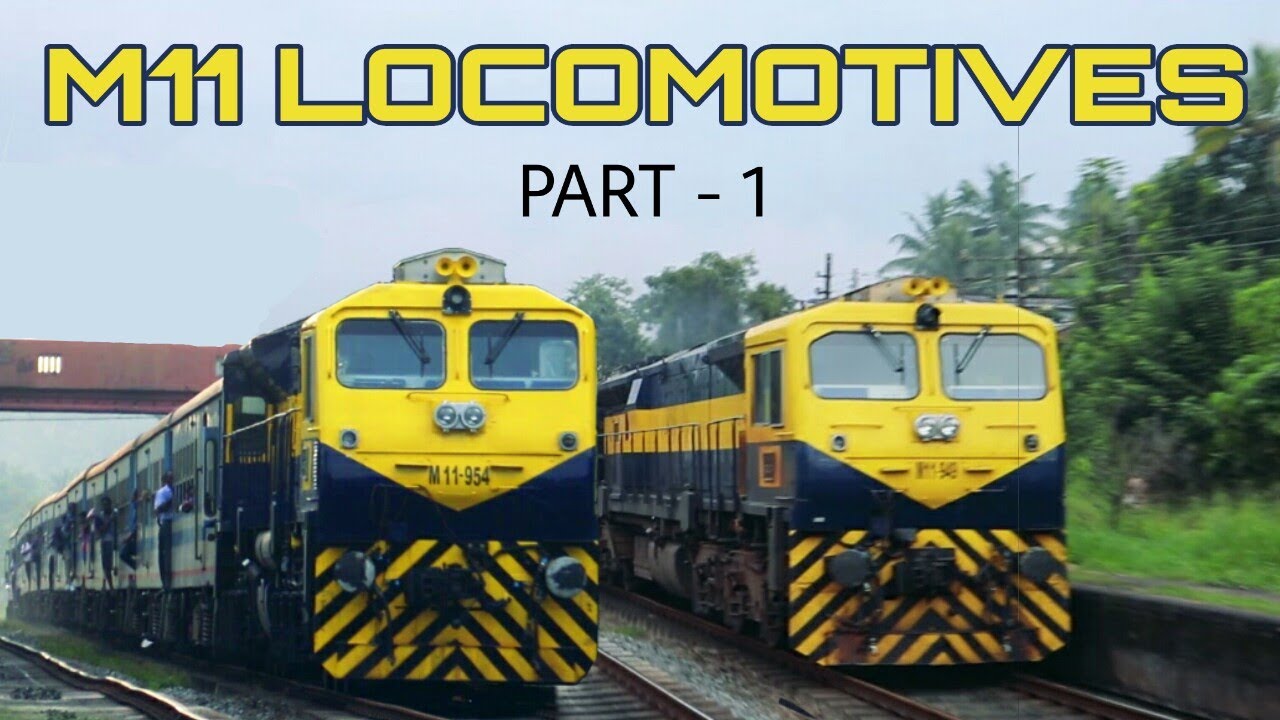 Yellow Beasts Of Sri Lankan Railway | Class M11 Collection | Part -1 - YouTube