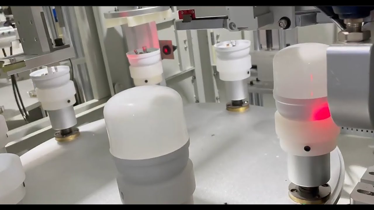 Dashuo--LED bulb fully automatic production line--assembly machine--T ...