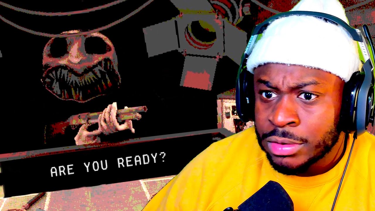 A twisted Russian Roulette horror game! (Buckshot Roulette) - YouTube