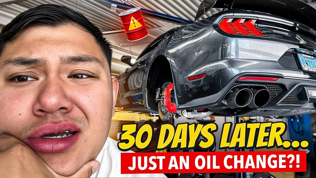 The Most “EXPENSIVE” Oil Change EVER - My Shelby GT500 30-Day Update ...