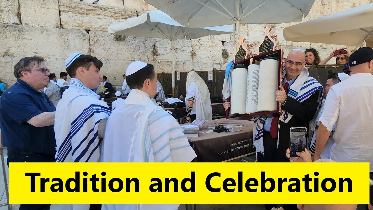 Witness the Joy of a Bar Mitzvah procession near Jerusalem's Sacred ...