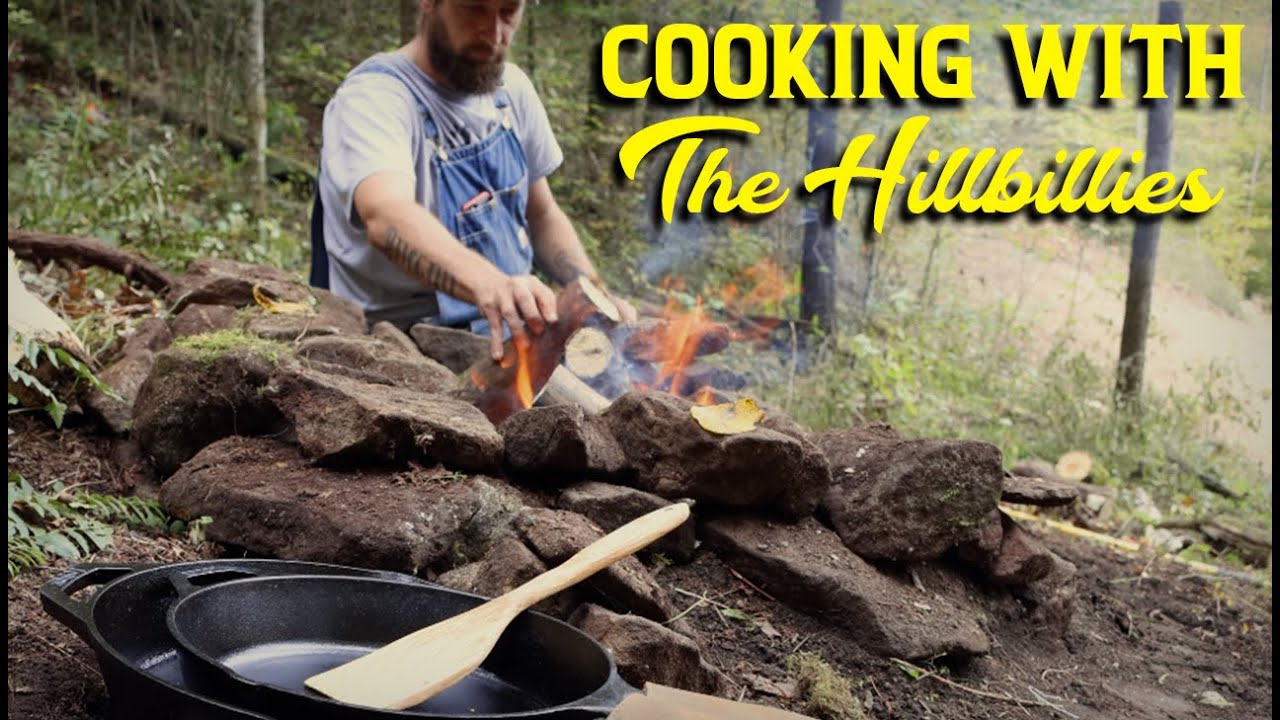 Cooking with The Hillbillies "Outdoors Sausage & Onions" - YouTube