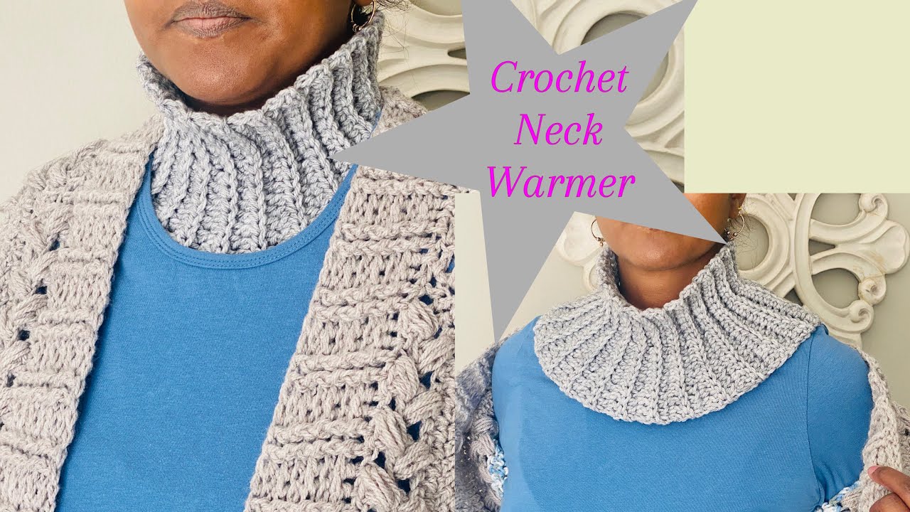 How to crochet an Easy Neck Warmer #crochet #easycrochet #crochetworld ...
