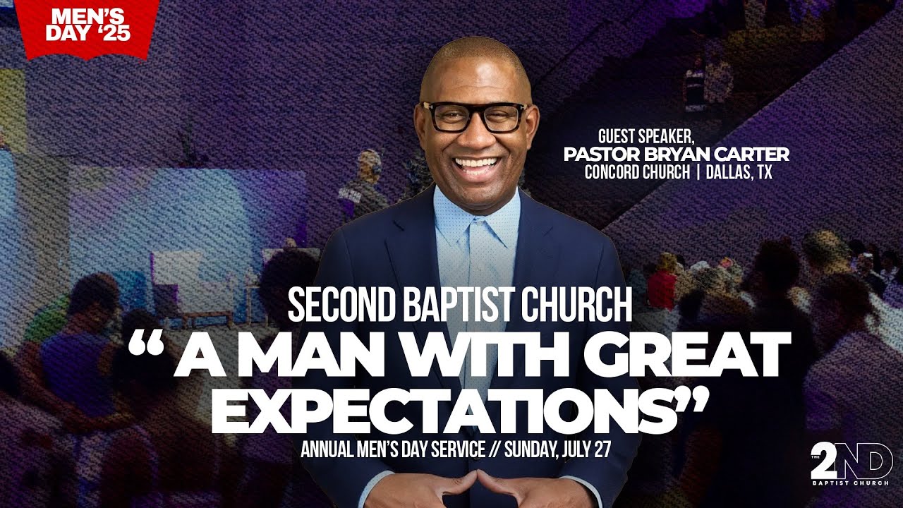 Annual Men's Day ft. Pastor Bryan Carter // Sunday: July 27, 2025 - YouTube