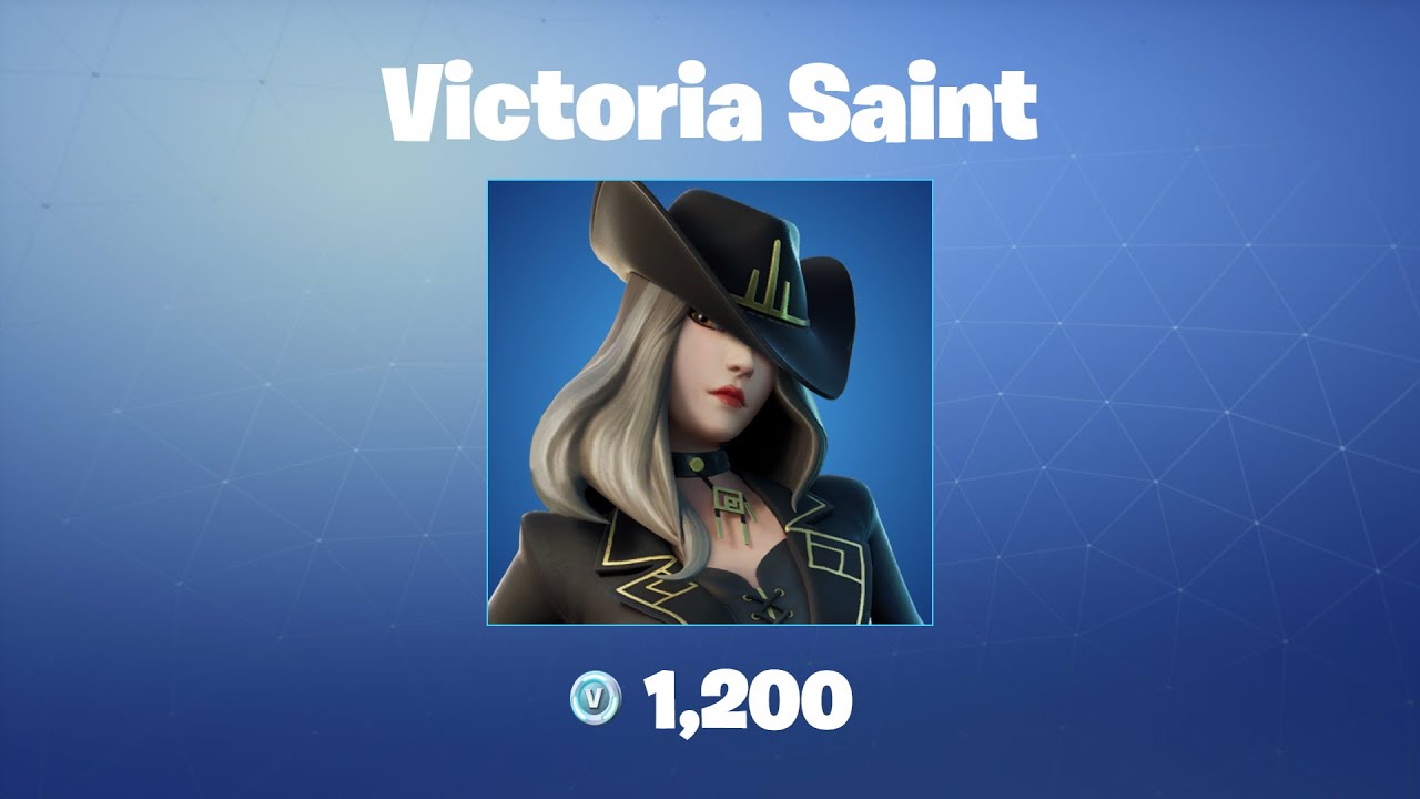Victoria Saint | Fortnite Outfit/Skin - YouTube