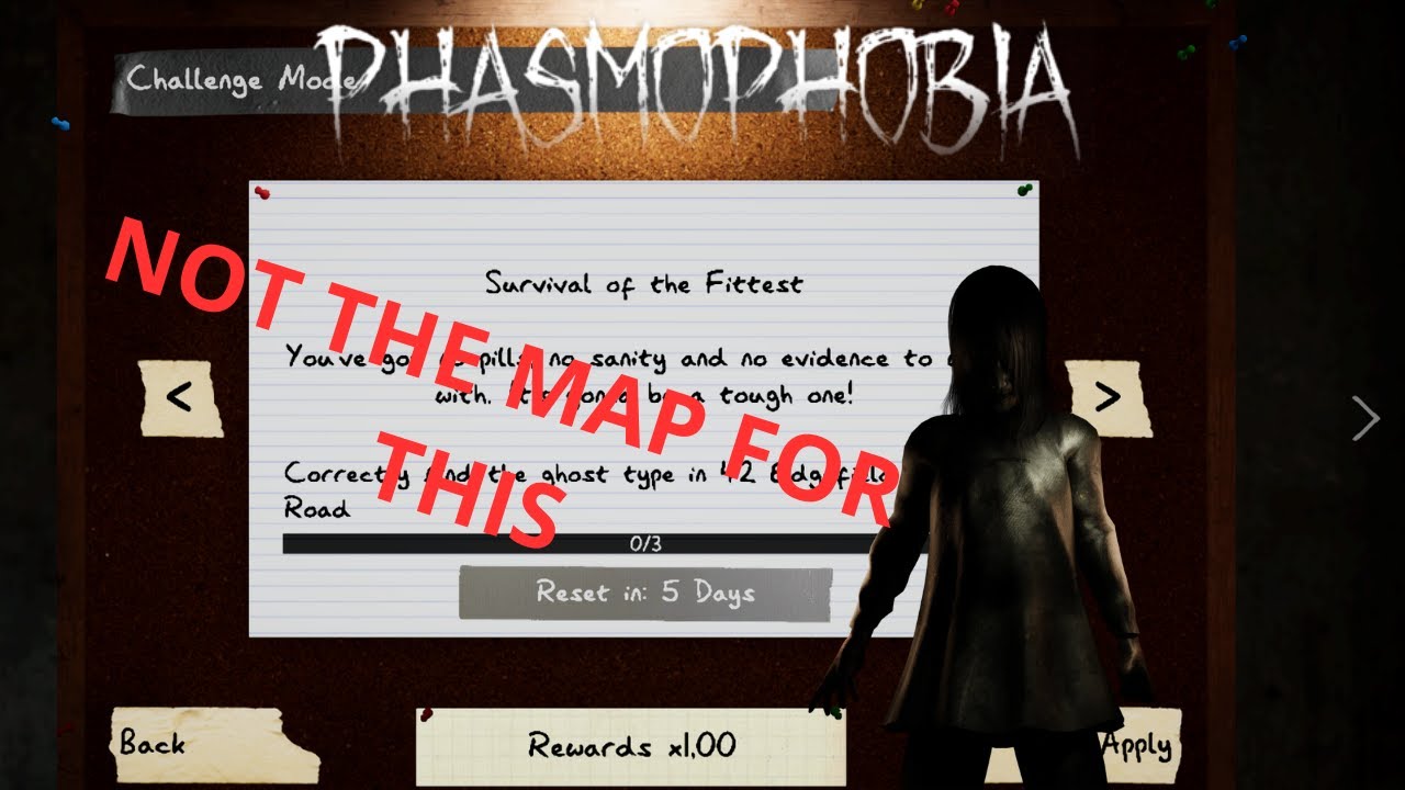 Survival of the fittest - Phasmophobia weekly challenge - YouTube