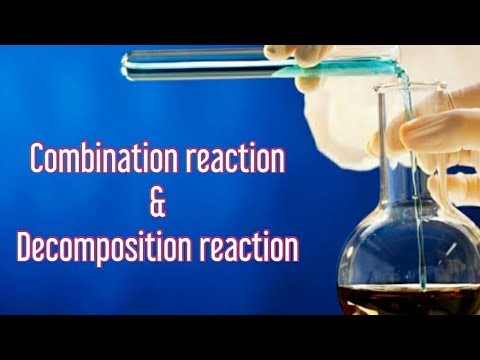 COMBINATION REACTION AND DECOMPOSITION REACTION | CLASS 10 | LESSON 1 ...