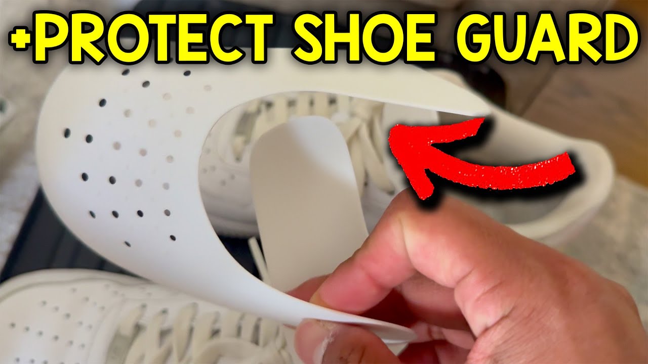 What To Expect With The +Protect Shoe Crease Protector Guards - YouTube