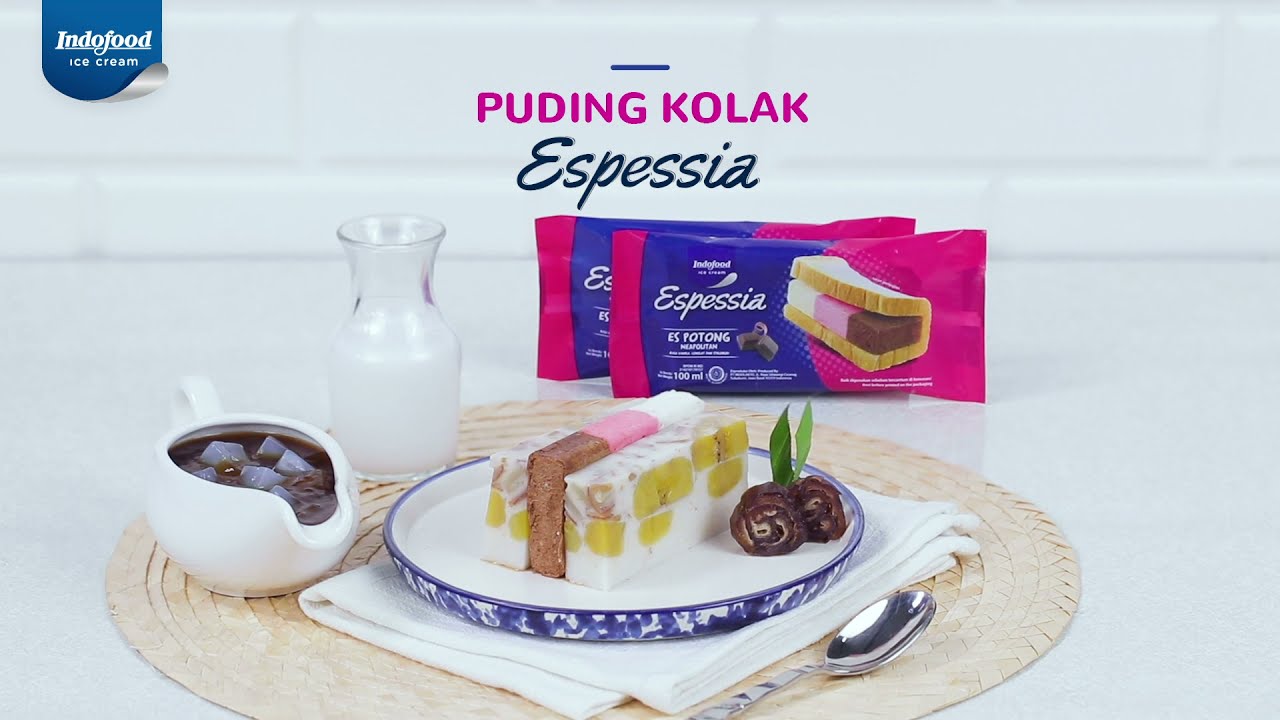 #KreasiTakjilSpessial Puding Kolak Indofood Ice Cream Espessia Es ...