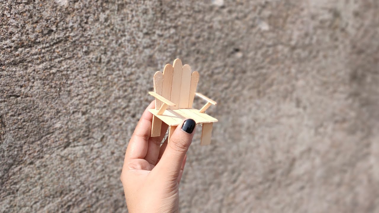 In Series Of Easy DIY Dollhouse furniture : How to Craft A Miniature ...