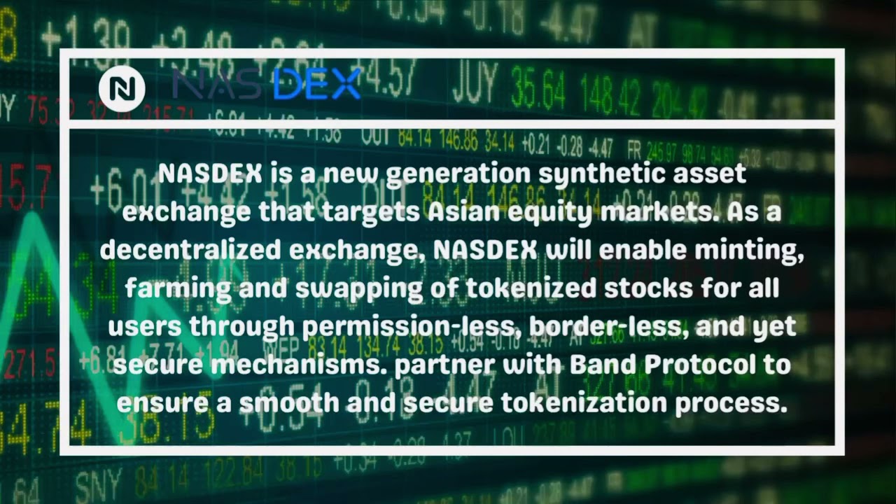 NASDEX • BAND PROTOCOL Partnership. - YouTube