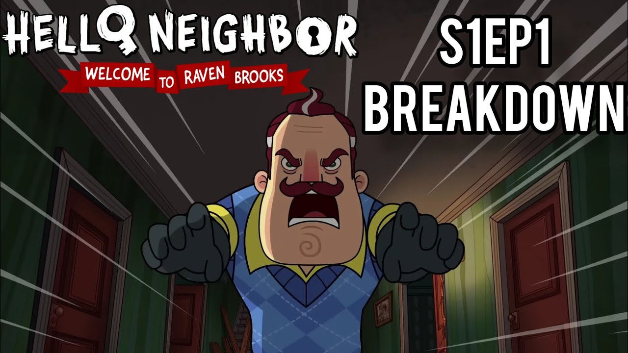 Hello Neighbor: Welcome to Raven Brooks Episode 1 Breakdown! Secrets ...