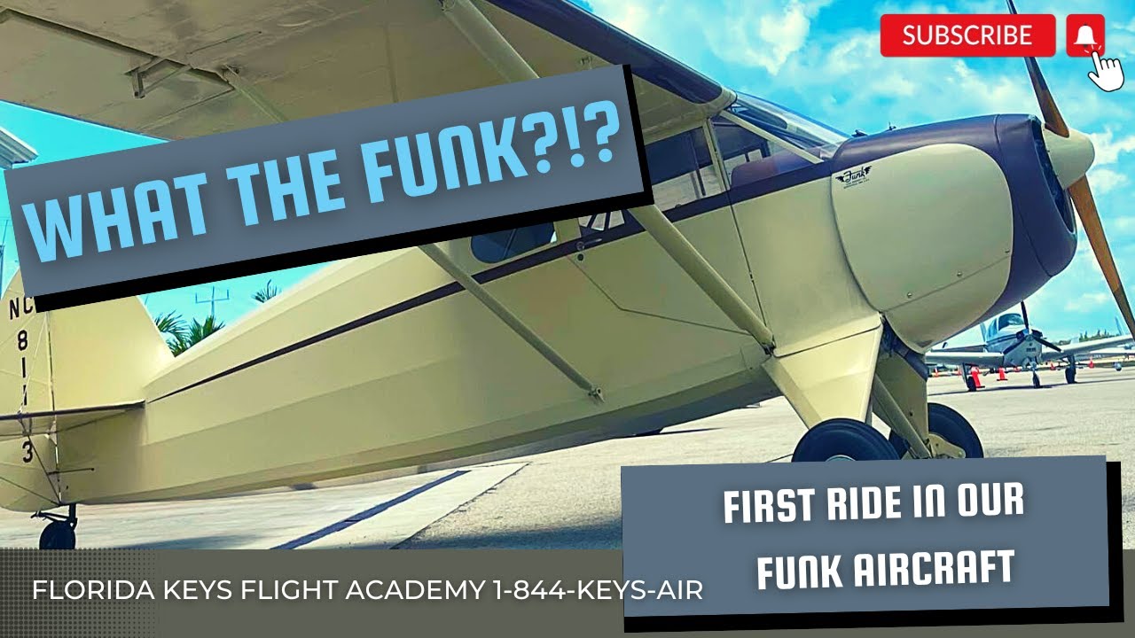 What the FUNK?!? First flight in our 1941 Funk Aircraft - YouTube
