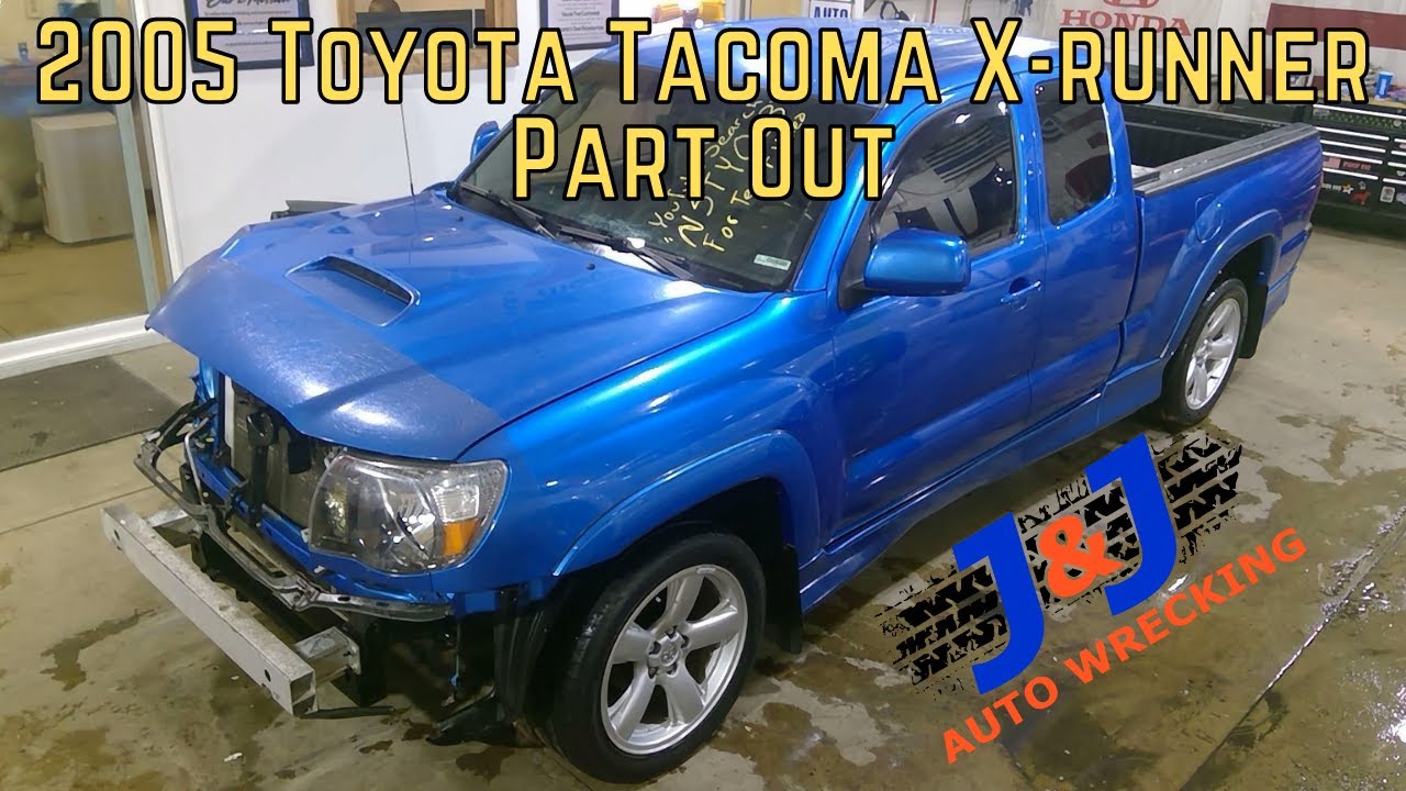 2005 Toyota Tacoma X-Runner Part Out Engine Test Video N5TY003 - YouTube