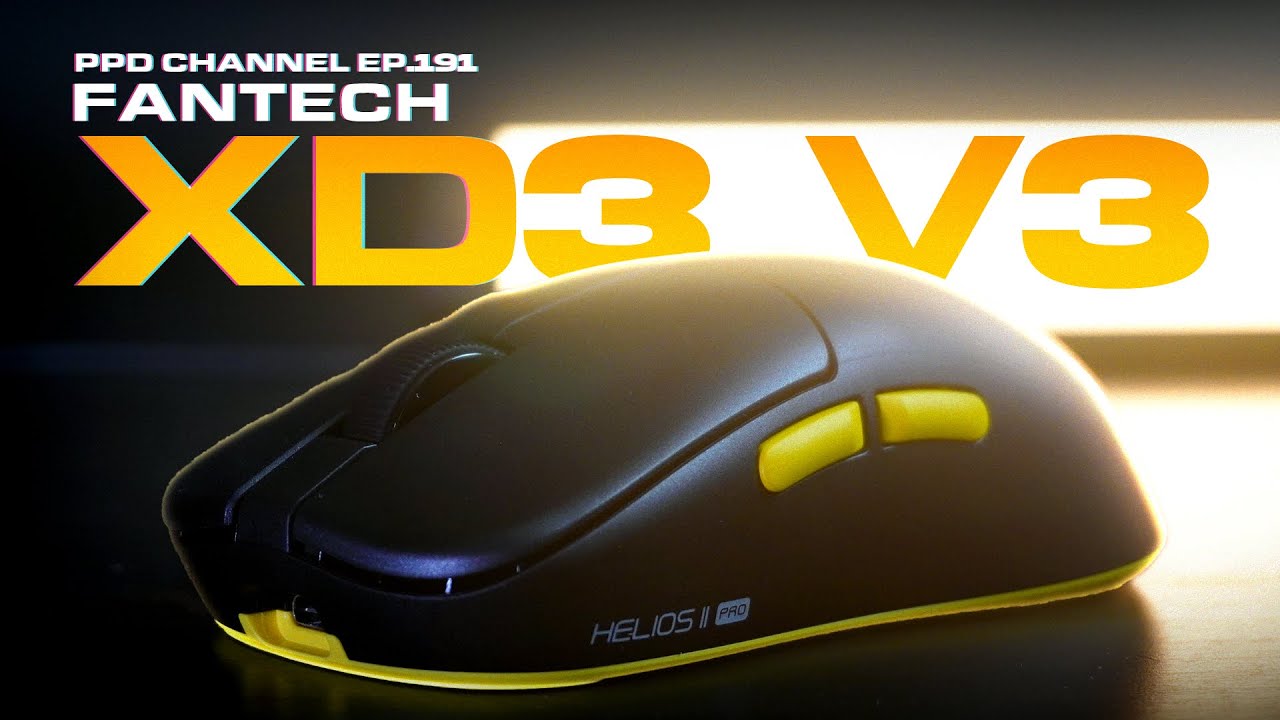 เมาส์ที่ดีที่สุดของแบรนด์แฟนเทค 🔥⚡ !! รีวิวเมาส์ Fantech XD3 V3 ⚡ [EP ...