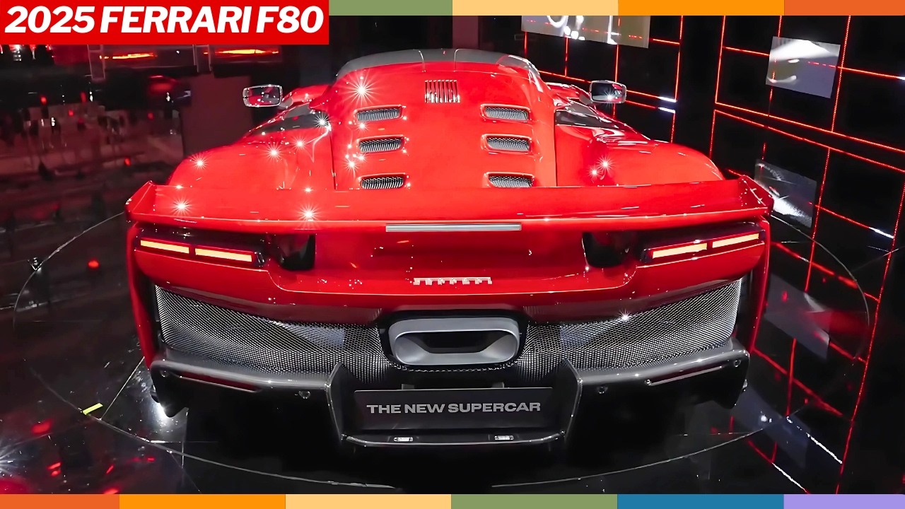 The 2025 FERRARI F80: A Masterpiece of Engineering - YouTube