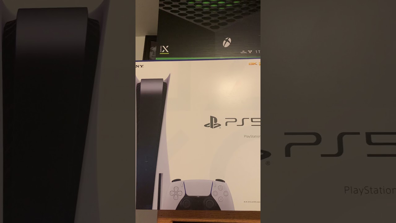 PS5 vs Xbox Series X Box console box size comparison - YouTube