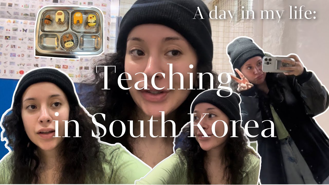 Korea Vlog: A Day in my life as a Teacher in South Korea | I have 2 ...