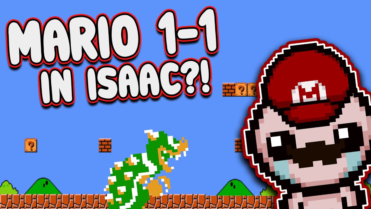 MARIO 1-1 IN THE BINDING OF ISAAC REPENTANCE?! - YouTube