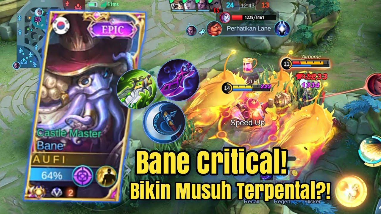 Damage Apa Ini?! Bane Critical Bikin Musuh Jadi Terpental! Build ...