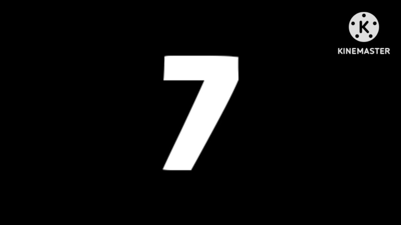 7 Second Countdown timer with Soundeffect - YouTube