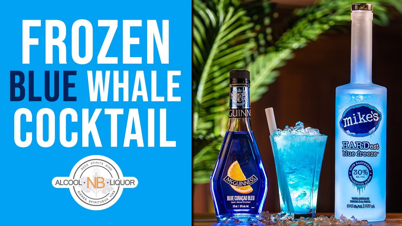 Frozen Blue Whale Cocktail - YouTube