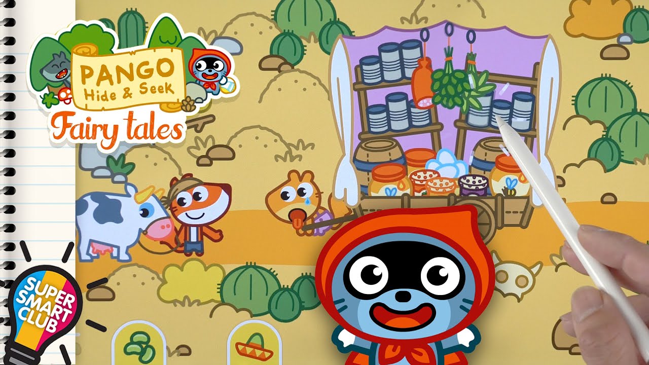 Test seeking skills in Pango Fairy Tale Puzzle! Fox & The Beanstalk ...