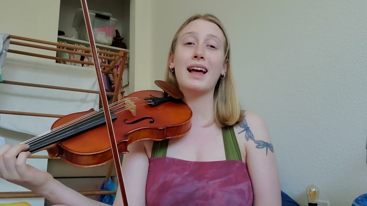 Julia Delaney's reel - fiddle tutorial slow with sheet music - YouTube