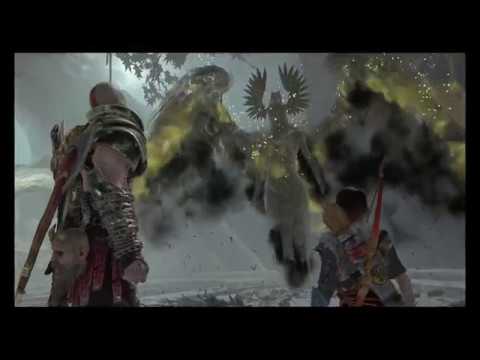 God Of War Walkthrough Part 52 Olrun Valkyrie Boss fight - YouTube
