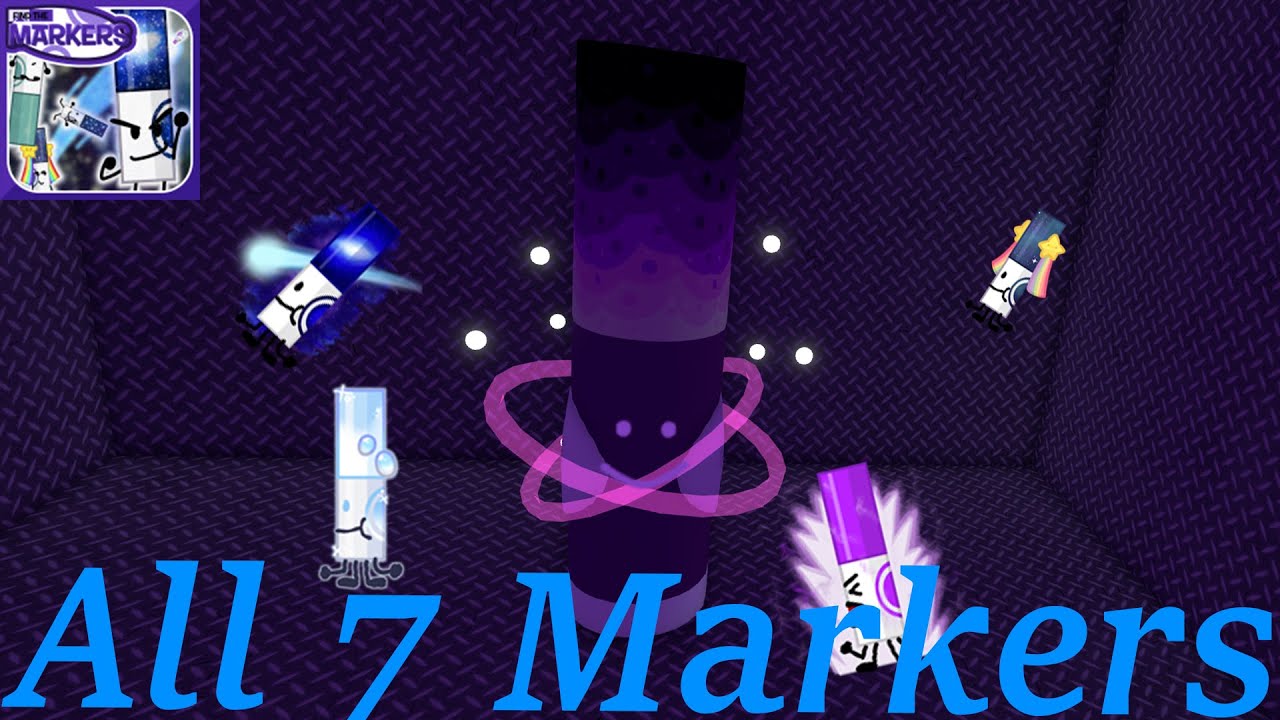 Find The Markers DRYERASE TO SPACE Update! 7 New Markers and Badges ...