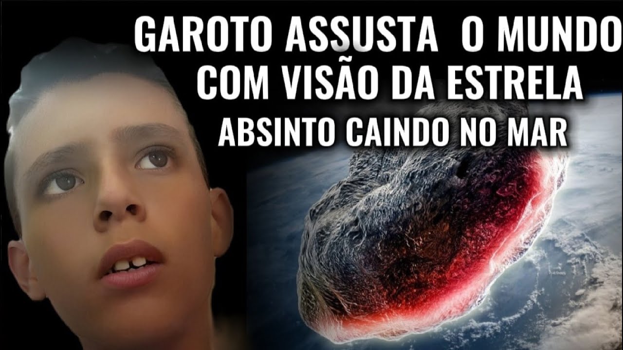 GAROTO ASSUSTA O MUNDO AO FALAR VISÃO DE UMA ENORME PEDRA CAINDO DO MAR ...