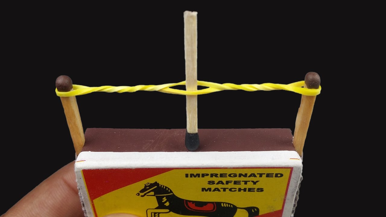 4 Trucos con cerillos USTED DEBE SABER - YouTube