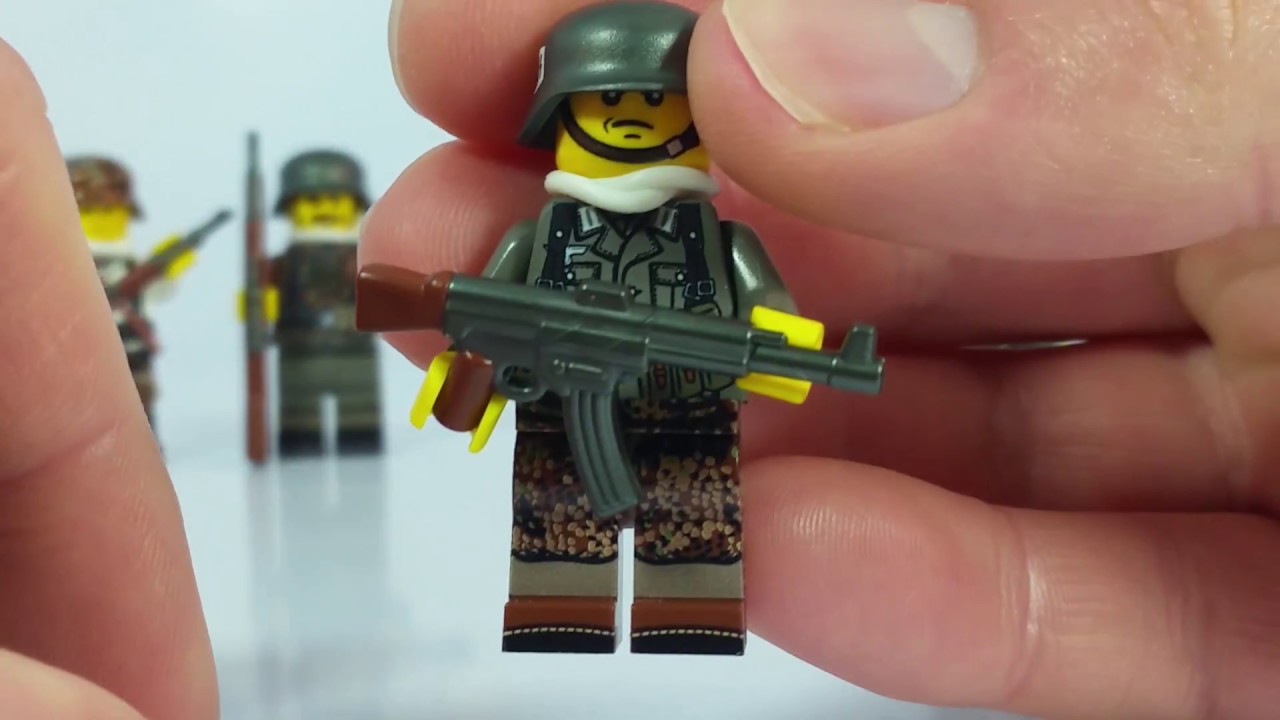 Lego WW2 Late War German Soldiers - YouTube