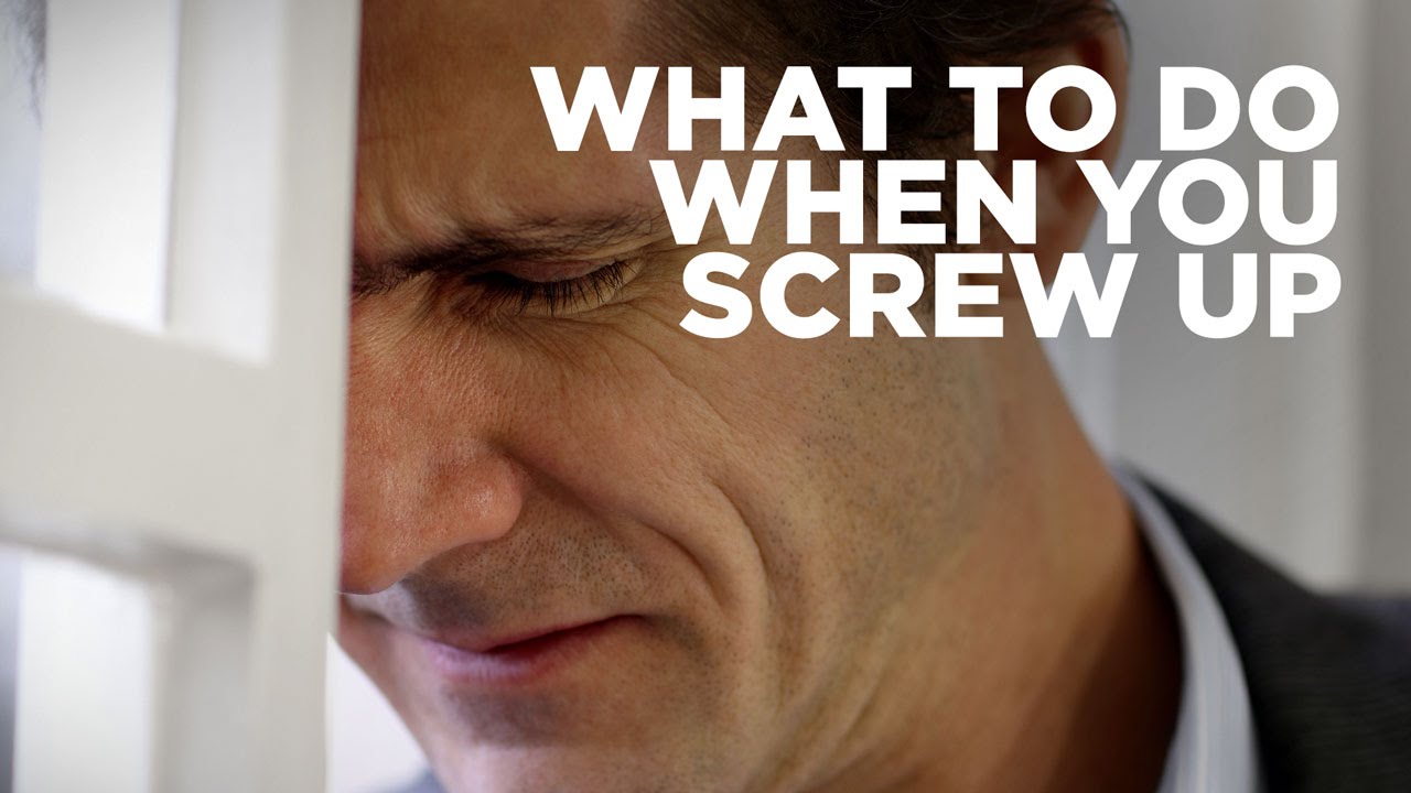What to do When You Screw Up - CardoneZone - YouTube