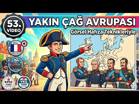 53🌍 Görsel Hafıza Teknikleriyle Yakın Çağ Avrupası | KPSS - YKS Tarih 🌍🔥#tarih #kpss #yks 