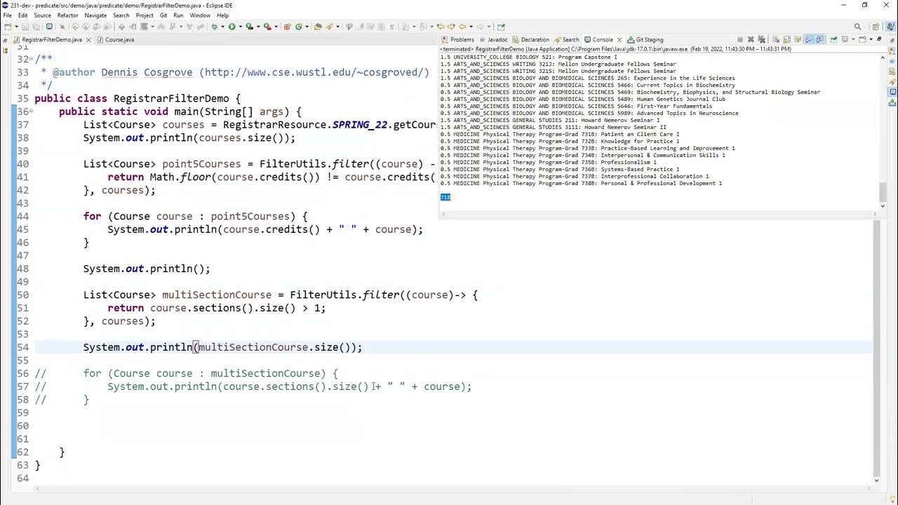 CSE 231s: Filter Higher-order Function - YouTube
