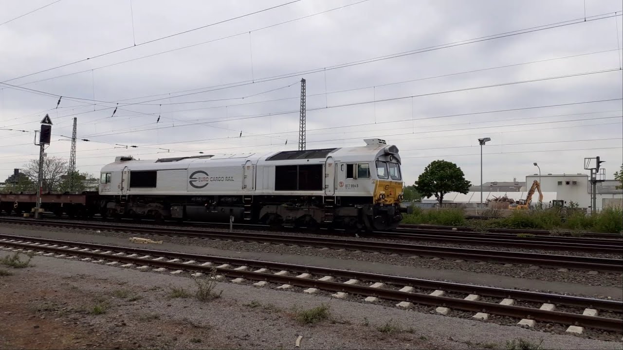 EMD JT42CWRM Class 77 "077 004-5" ECR Euro Cargo Rail • DB Cargo ...