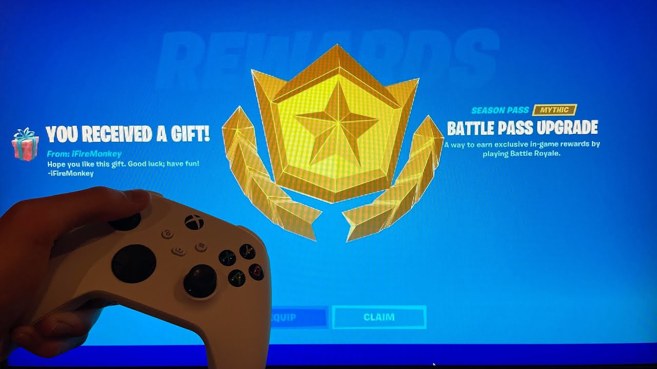 How to Gift CHAPTER 2 SEASON 7 BATTLE PASS in Fortnite! - YouTube