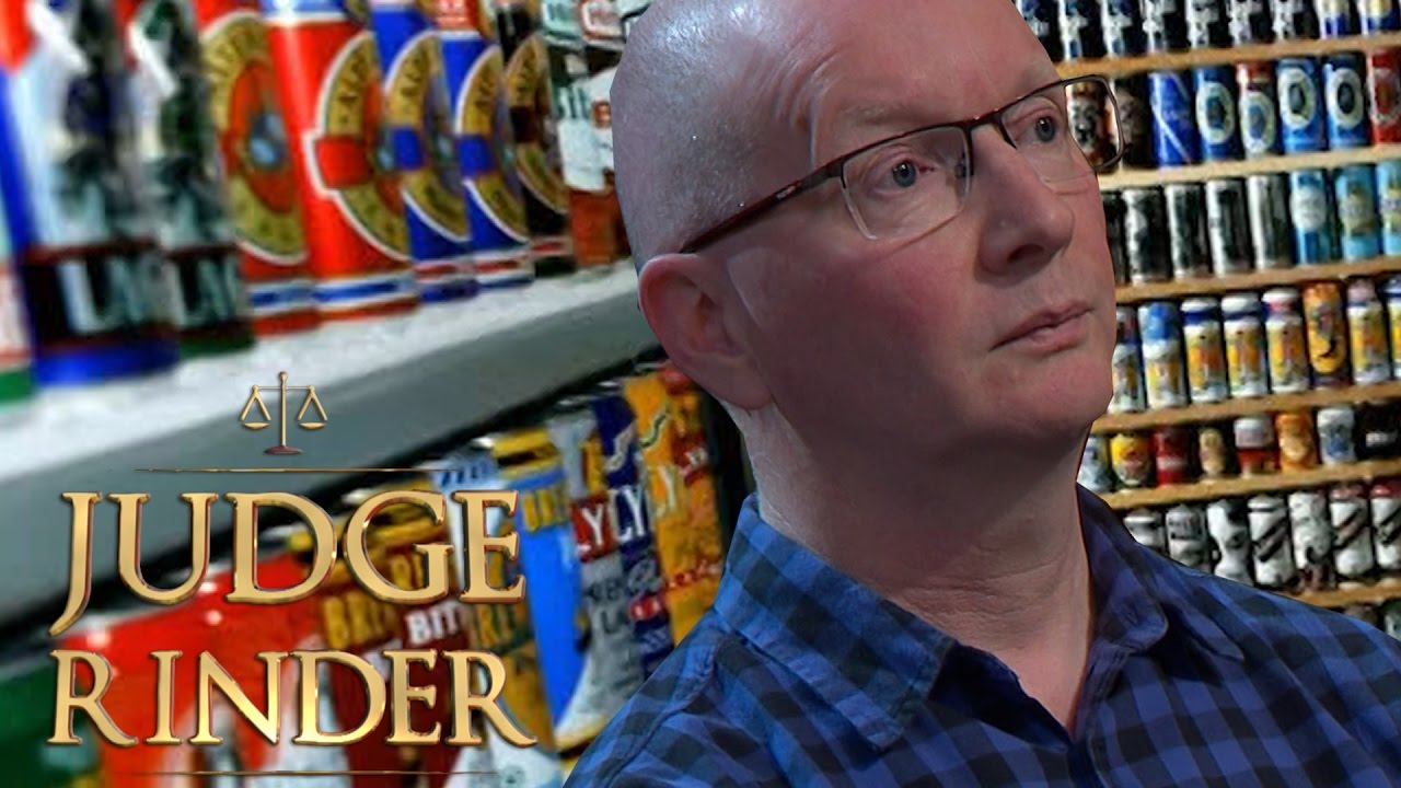 Obsessed Man Has INSANE Beer Can Collection | Judge Rinder - YouTube