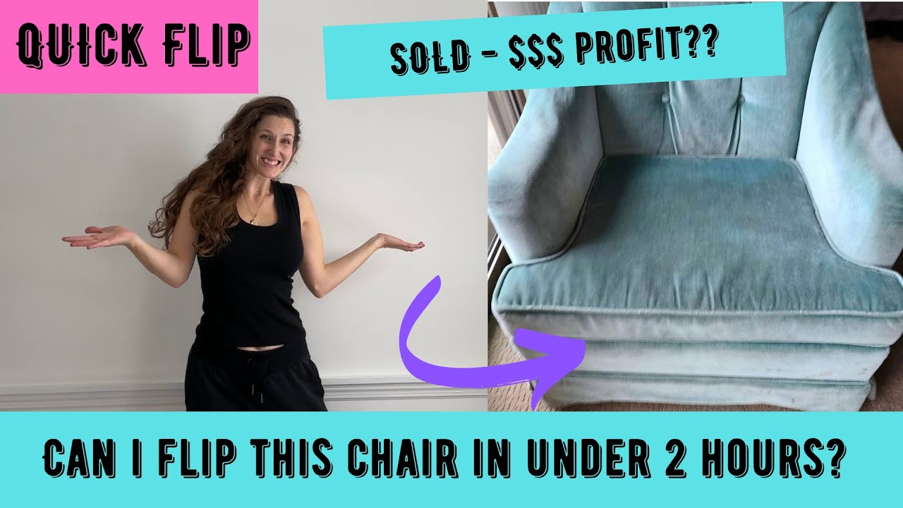 Thrift Flipping a Chair for PROFIT! || Quick Flips Ep 2 || Flipping ...