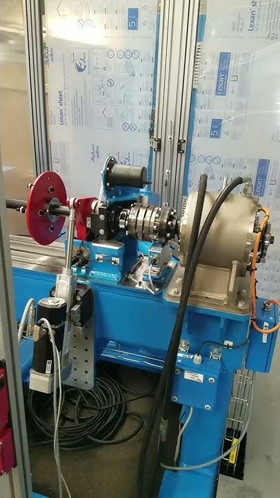 Actuator test bench based on an electrical loading system - YouTube