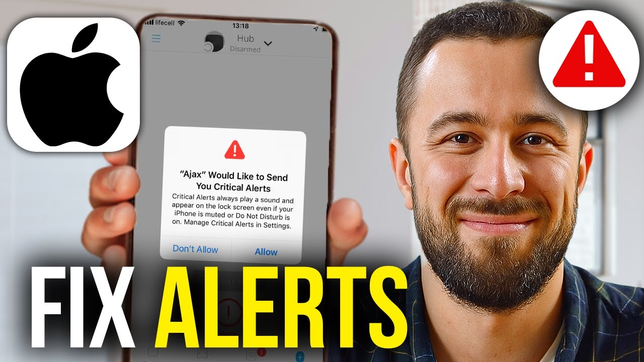 How To Fix iPhone Stuck in HOME Critical Alerts - YouTube