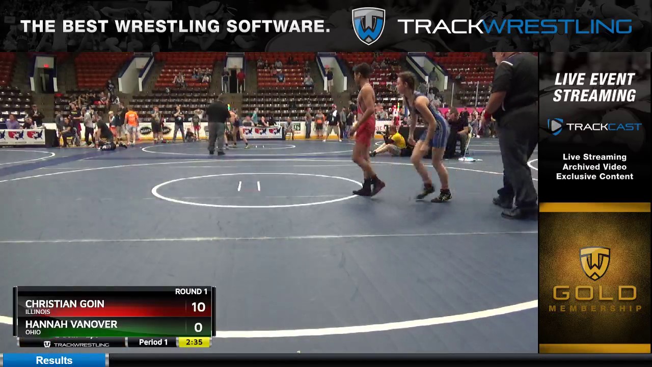 1002 Junior 106 Christian Goin Illinois vs Hannah Vanover Ohio ...