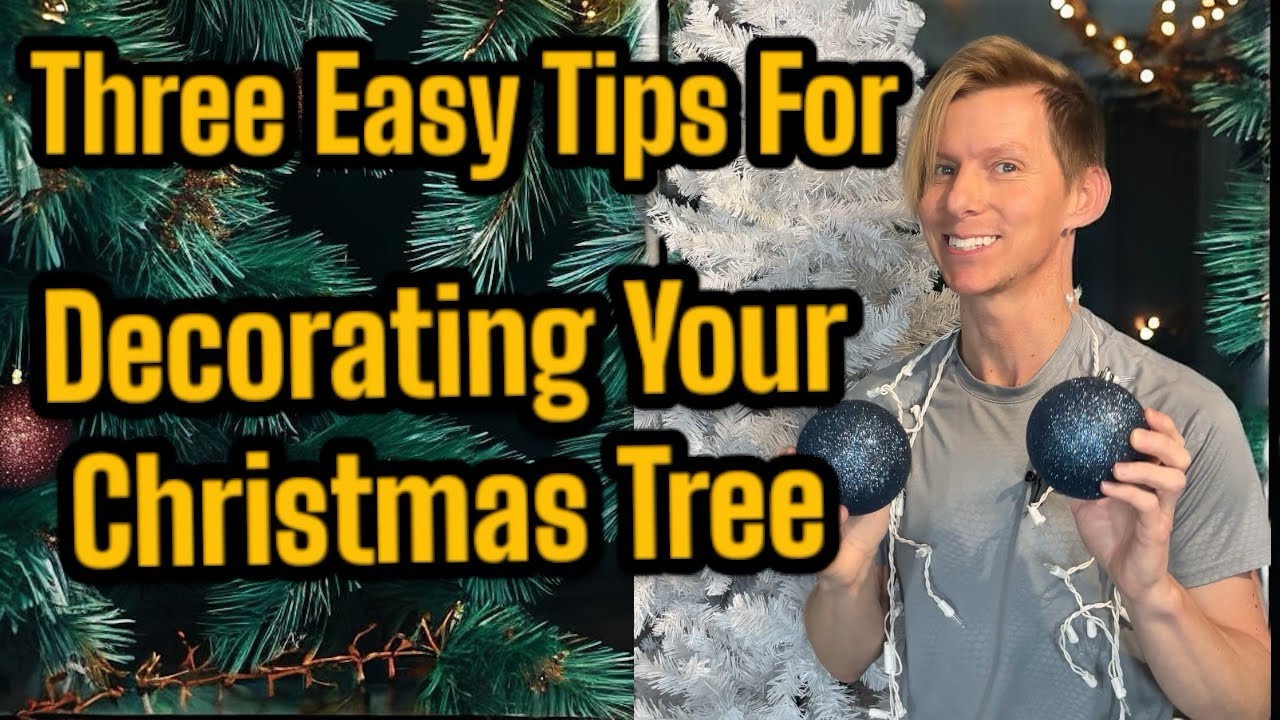 3 EASY Tips for Decorating Your Christmas Tree Like a Pro! 🎄 - YouTube