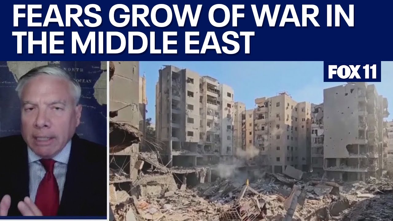 Fears grow of war in the Middle East - YouTube