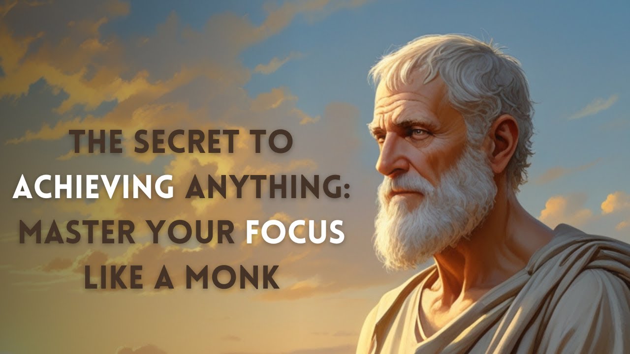 The Secret to Achieving Anything Master Your Focus Like a Monk - YouTube