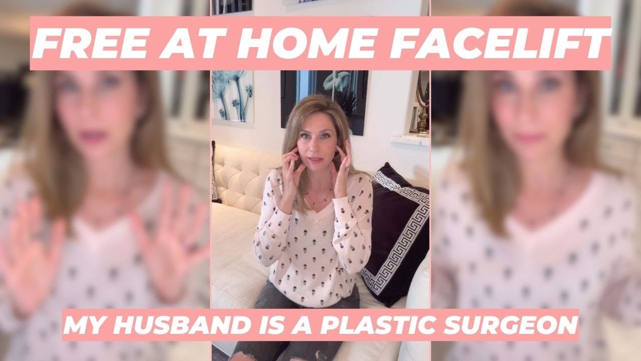 Non-Surgical Facelift at Home! | Lauren Freeman Roth - YouTube