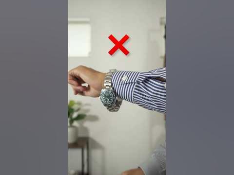 5 Watch Rules Every Man Needs To Know - YouTube