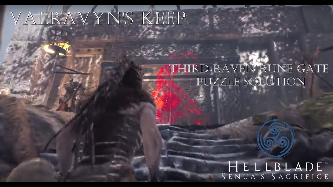 Hellblade: Senua's Sacrifice - Valravyn's Keep Third Raven Rune Gate ...
